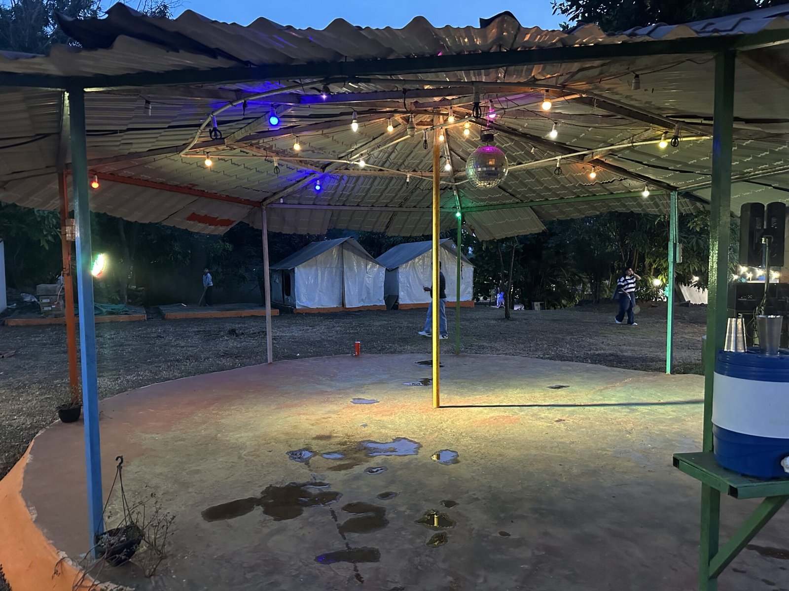 The Camp Pawna Colourful Triangle Tent