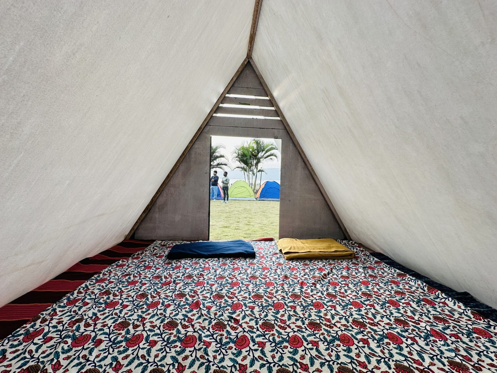 The Camp Pawna Colourful Triangle Tent